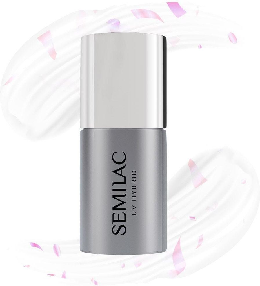 Semilac T23 Top Mat No Wipe Do Lakierów Hybrydowych Flower Flakes 7 Ml ...