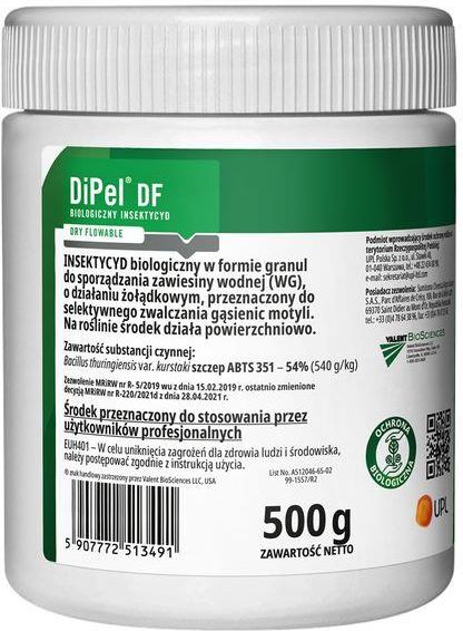 Dipel Wg 0,5kg Ekologiczny Owadobójczy Gąsienice - Ceny i opinie - Ceneo.pl
