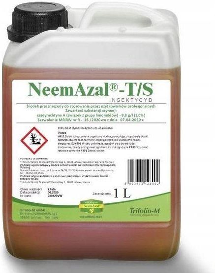 Neemazal T/S 1L Biologiczny Mszyca Przędziorki - Ceny i opinie - Ceneo.pl
