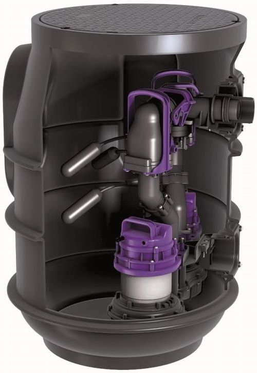 Przepompownia Aqualift F Basic Duo Tronic Kessel 828711Pl - Ceny i ...