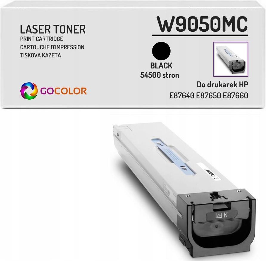 GOCOLOR TONER DO HP W9050MC E87650 MFP E87655 MFP BLACK - Opinie i ceny ...