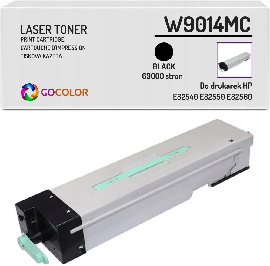 GOCOLOR TONER DO HP W9014MC E82540DN E82550DN E82560Z BK - Opinie i ...
