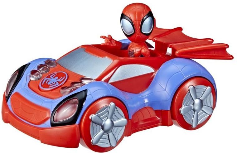 Hasbro Spider-Man Spidey i Super-kumple Web Crawler pojazd ze światłami ...
