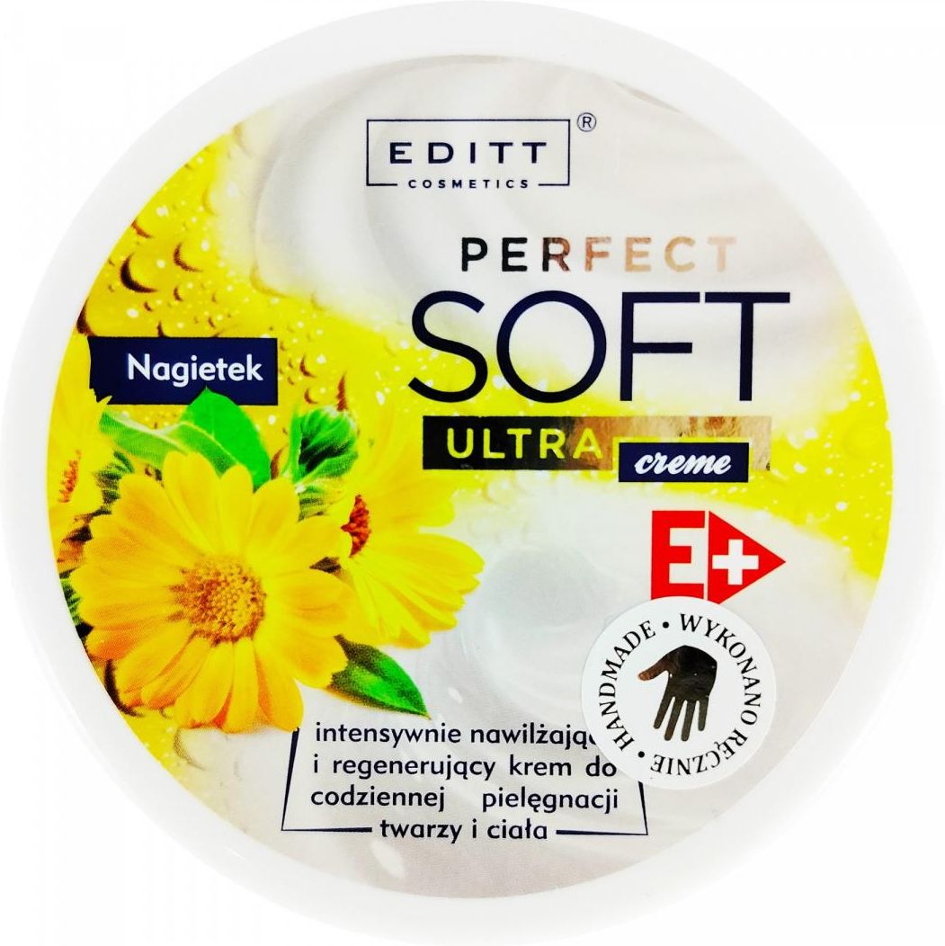 Krem do twarzy EDITT KREM DO TWARZY I CIAŁA NAWILŻAJĄCY Z NAGIETKIEM ...