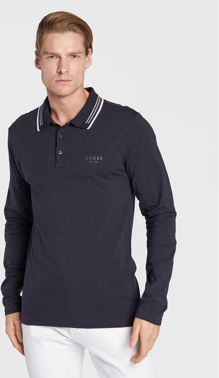 Guess Polo M2BP36 J1314 Granatowy Regular Fit - Ceny i opinie - Ceneo.pl