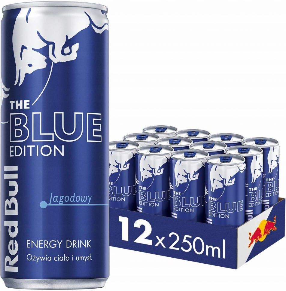 Red Bull Blue Napój Jagodowy 12x 250ml - Ceny i opinie - Ceneo.pl