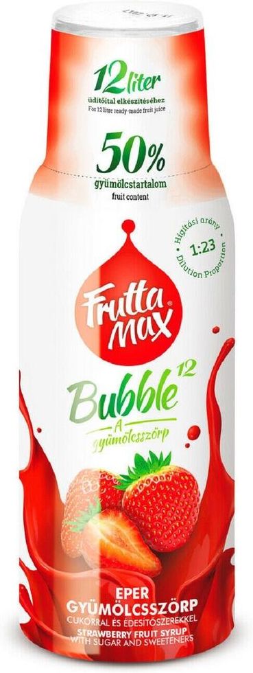 Fruttamax Syrop Do Saturatora Truskawka 500 ml Na 12 Litrów - Ceny i ...
