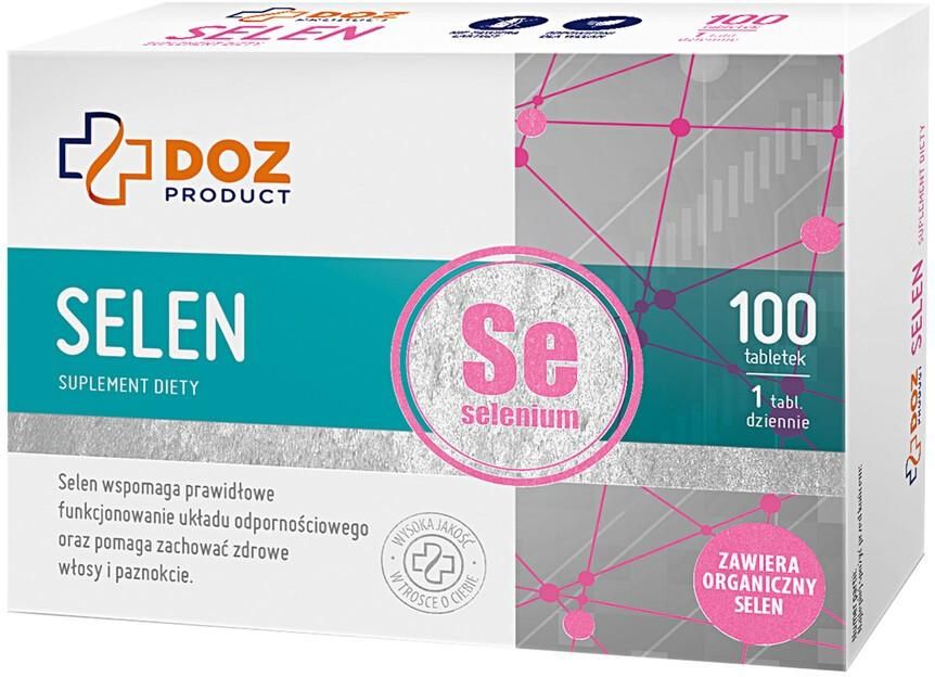 Doz Product Selen 100Tabl. - Opinie i ceny na Ceneo.pl