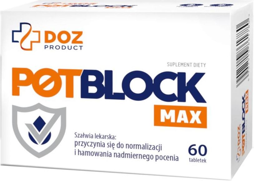 Doz Product Potblock Max 60Tabl. Powlekane - Opinie i ceny na Ceneo.pl