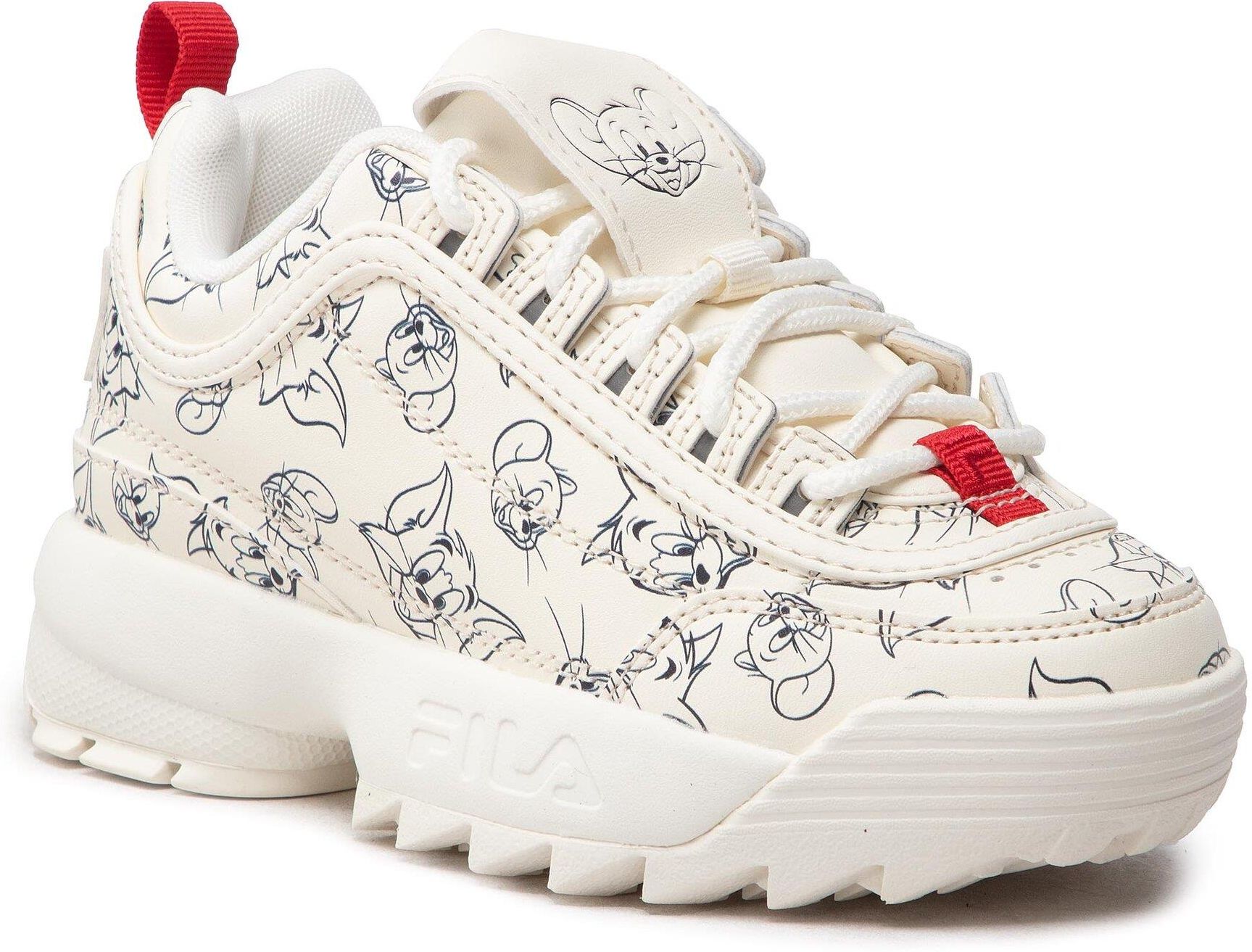 Fila Sneakersy Wb Disruptor Aop Kids FFK0093.10005 Biały - Ceny i ...