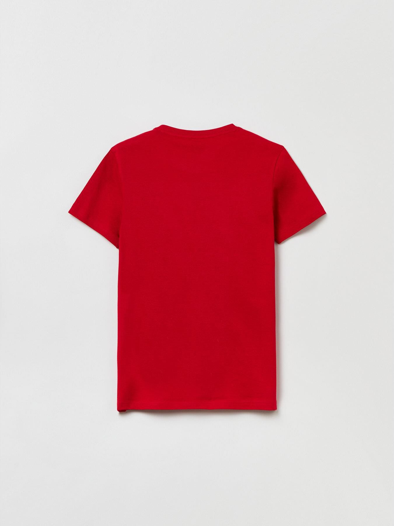 OVS T-Shirt BATMAN 1617041 Czerwony Regular Fit - Ceny i opinie - Ceneo.pl