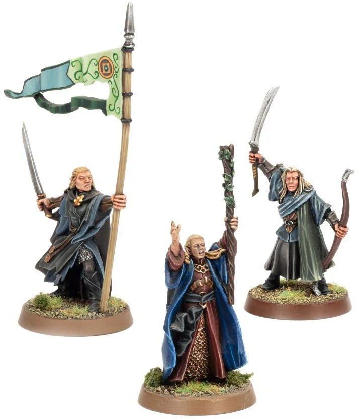 Games Workshop The Lord of the Rings - Lorien Elf Commanders - Ceny i ...