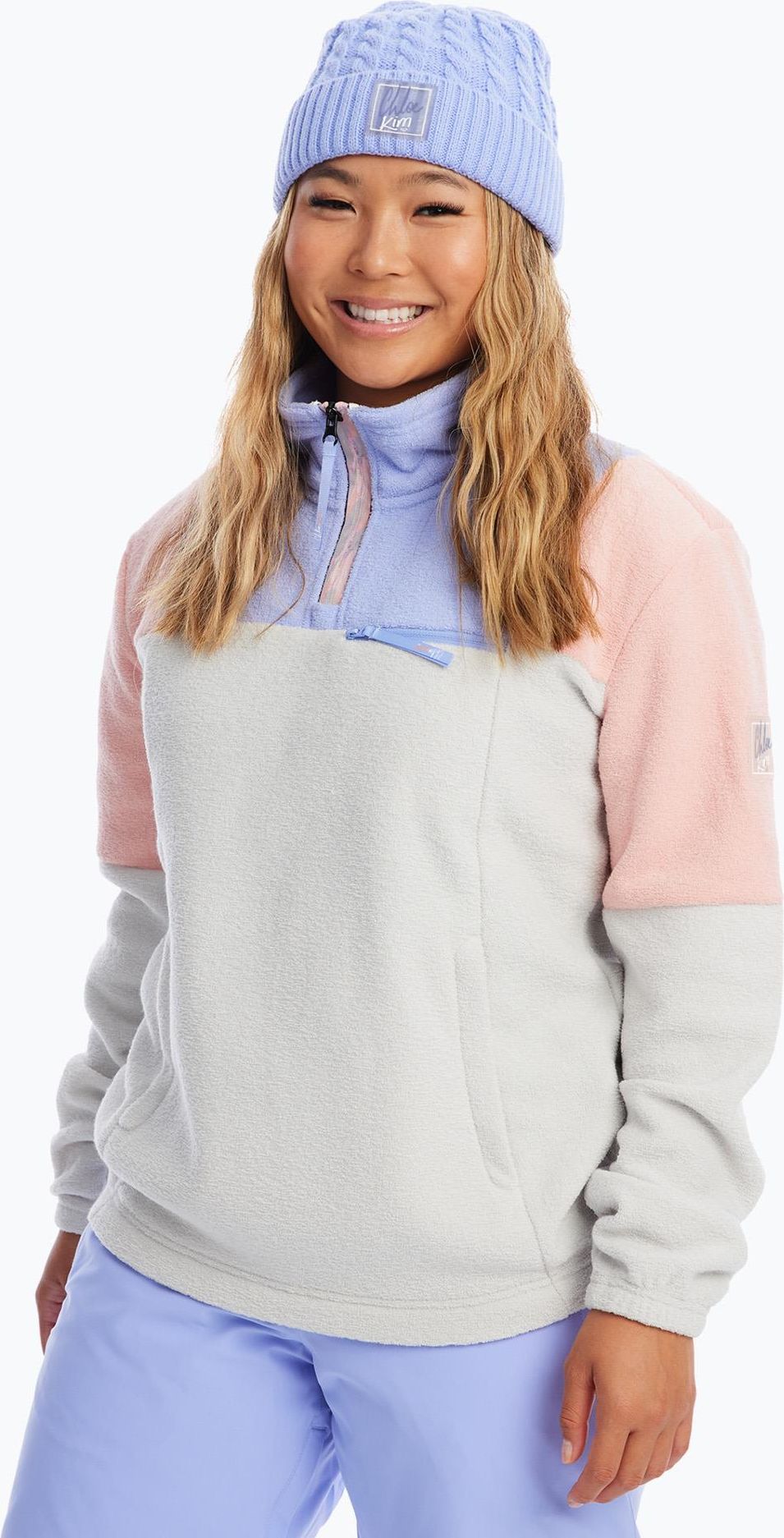 Roxy Bluza Damska Chloe Kim Layer Biało Różowa Erjft04589 - Ceny i ...