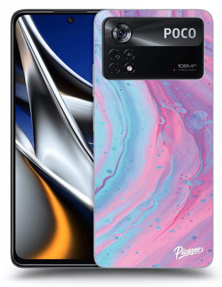 ULTIMATE CASE PRO XIAOMI POCO M4 PRO - PINK LIQUID - Etui na telefon ...