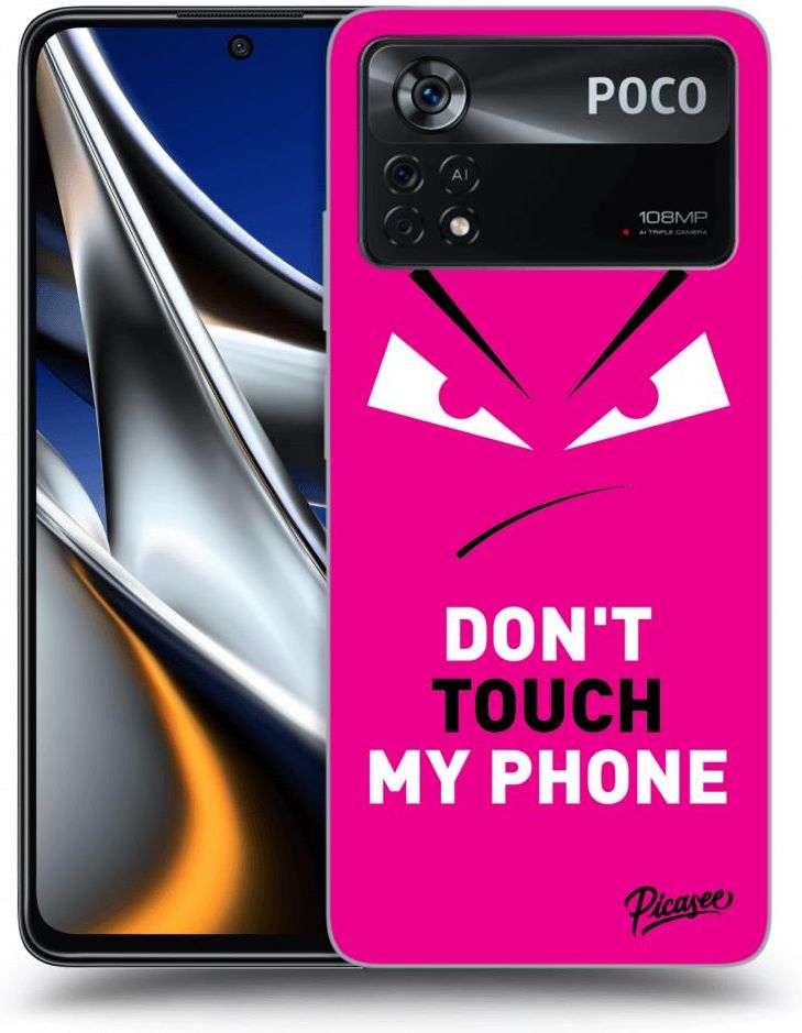 ULTIMATE CASE PRO XIAOMI POCO M4 PRO - EVIL EYE - PINK - Etui na ...