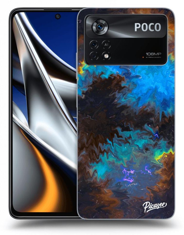 SILIKONOWE CZARNE ETUI NA XIAOMI POCO M4 PRO - SPACE - Etui na telefon ...