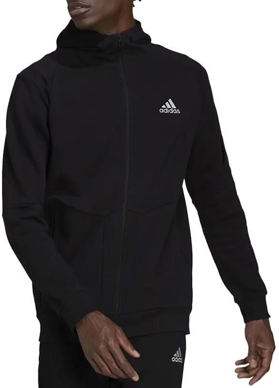 Bluza adidas Essentials 4 Gameday Full-Zip Hoodie HE1811 - czarna ...