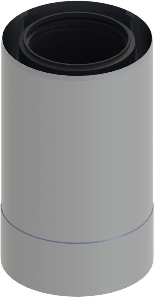 System kominkowy Jeremias Rura Koncentryczna Zewnętrzna Pp 80 125/250mm Teclaspp00130881 ...