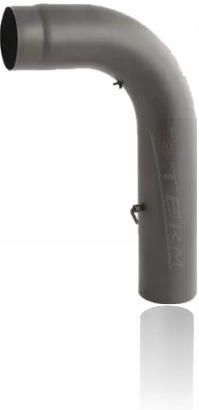 System kominkowy Term-System Kolano Spalinowe Gięte Rewizja Szyb Rura Pieca 120 Darkgsr12090Cz2W ...