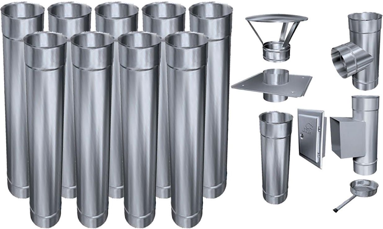 System kominkowy Tk Wkład Kominowy 1mm Okrągły Fi 110 10 M Mb Tkmk ...