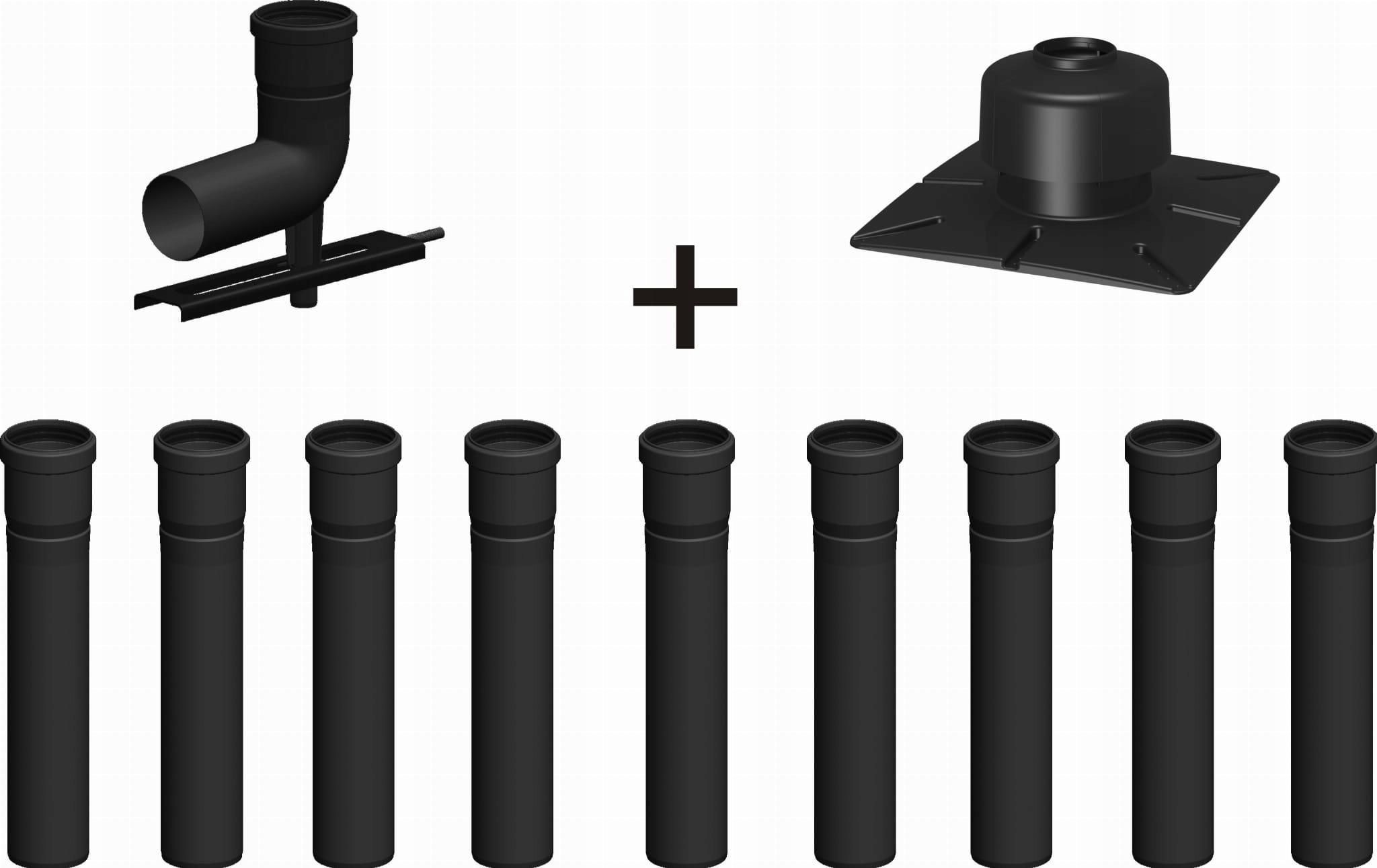 System kominkowy Tecnovis Wkład Pp Do Kotła Kondensacyjnego Ø 80 9 Rur Ppjpak809 - Opinie i ceny ...