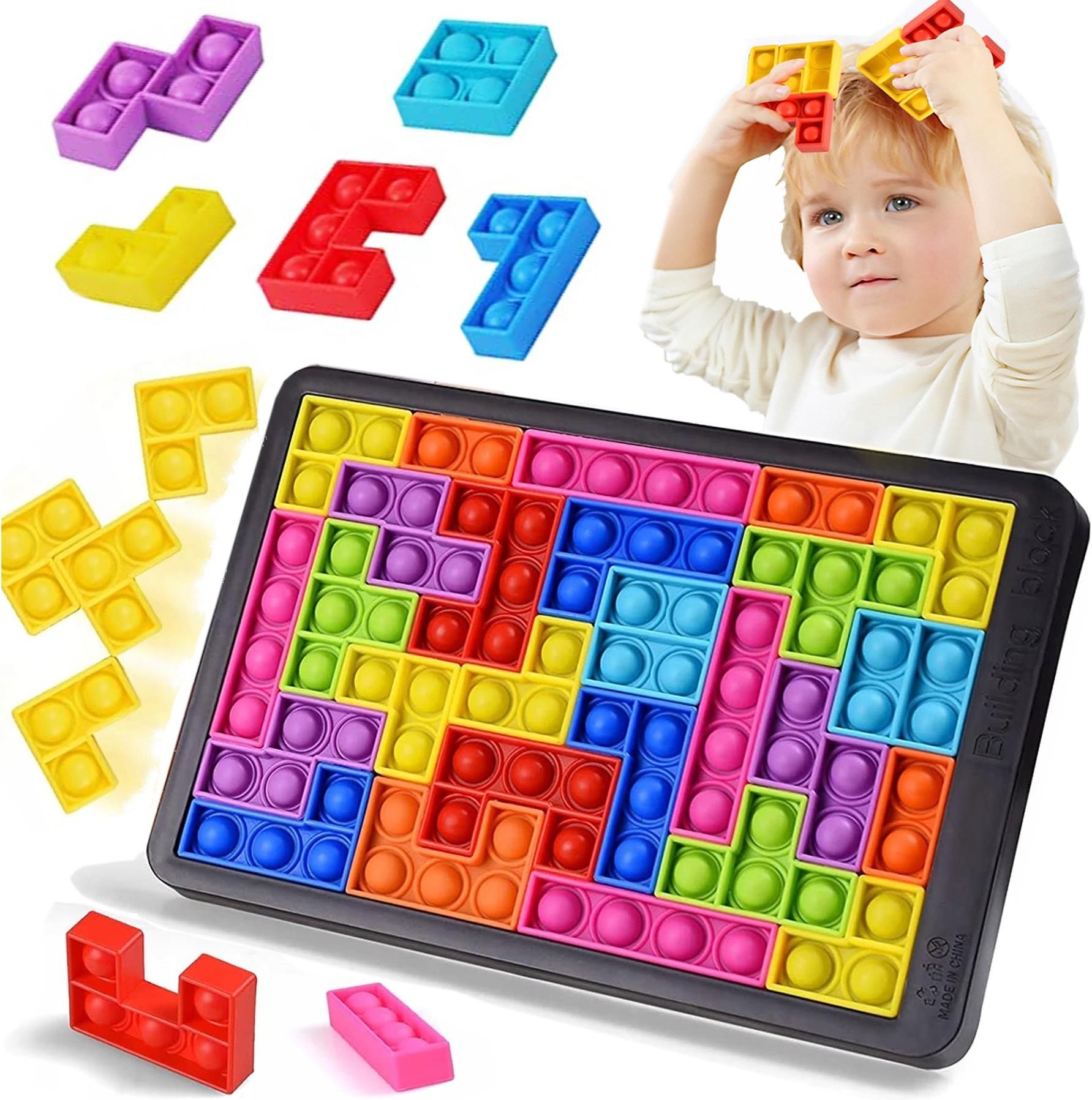 Nicekids Pop It Klocki Popit Tetris Układanka Bąbelki Kz00001 - Ceny i ...
