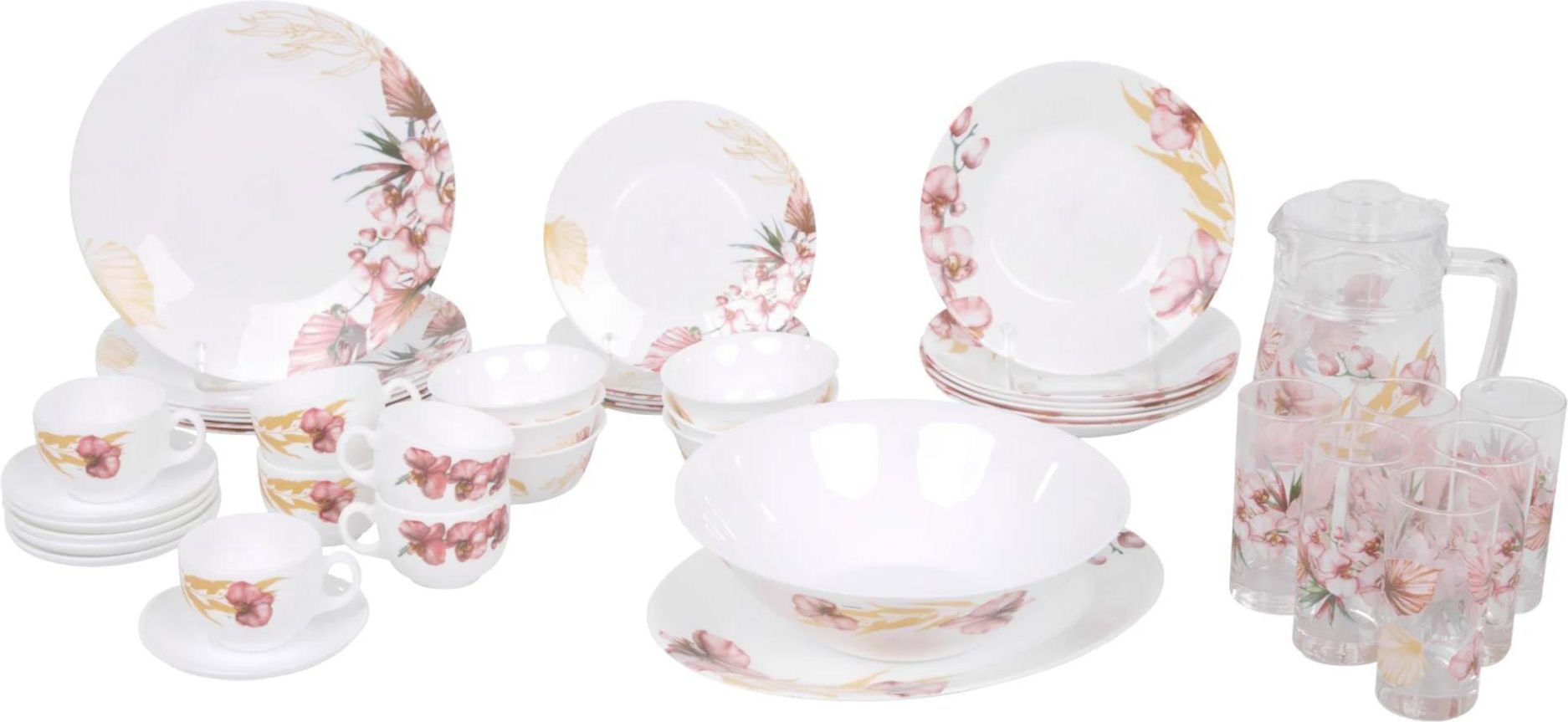 Luminarc Komplet Obiadowy Florosa Essence 46El. (33146) - Opinie i ...