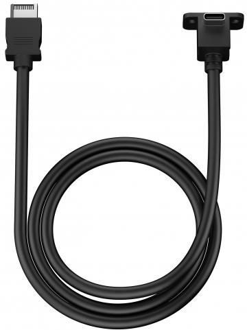 Fractal Design Fd-A-Usbc-002, Usb-C 10Gbps Cable - Model E (Black, 1 ...