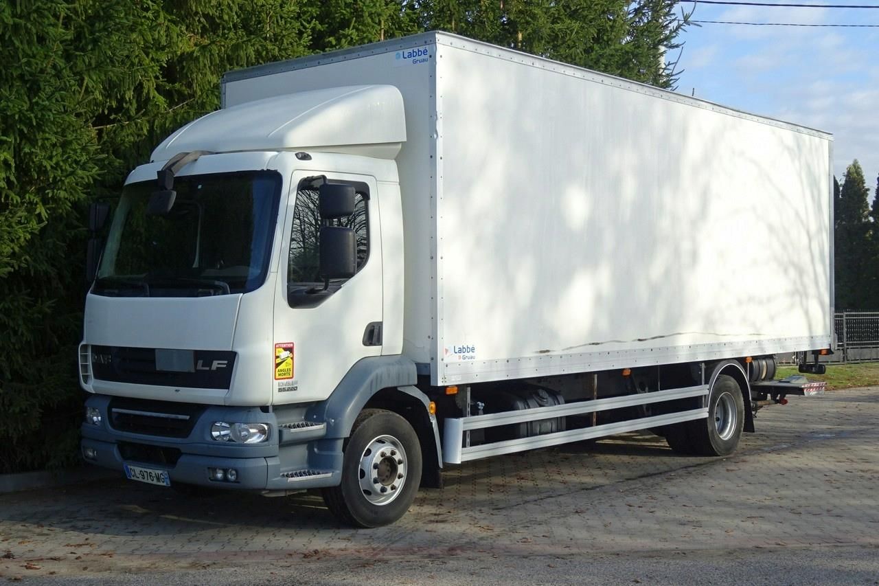 DAF LF 55.220 Euro 5 kontener 18 palet winda, DMC - Opinie i ceny na ...