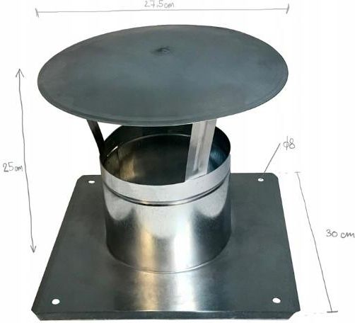 System kominkowy Am Produkt Daszek Kominowy Kominek Ocynk Fi 110 Amprodukt165 - Opinie i ceny na ...