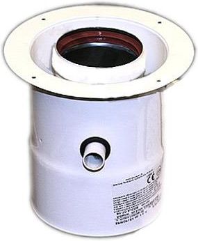 System kominkowy Spiroflex Adapter Ariston 60/100-80/125 Z Redukcją I Odskrap Ariston6010080125 ...