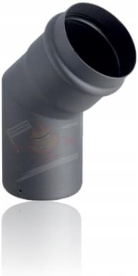 System kominkowy Term-System Kolano Spalinowe Kominowe Żarodoporne 80 Piec Kozy Darks08045Cz12P ...