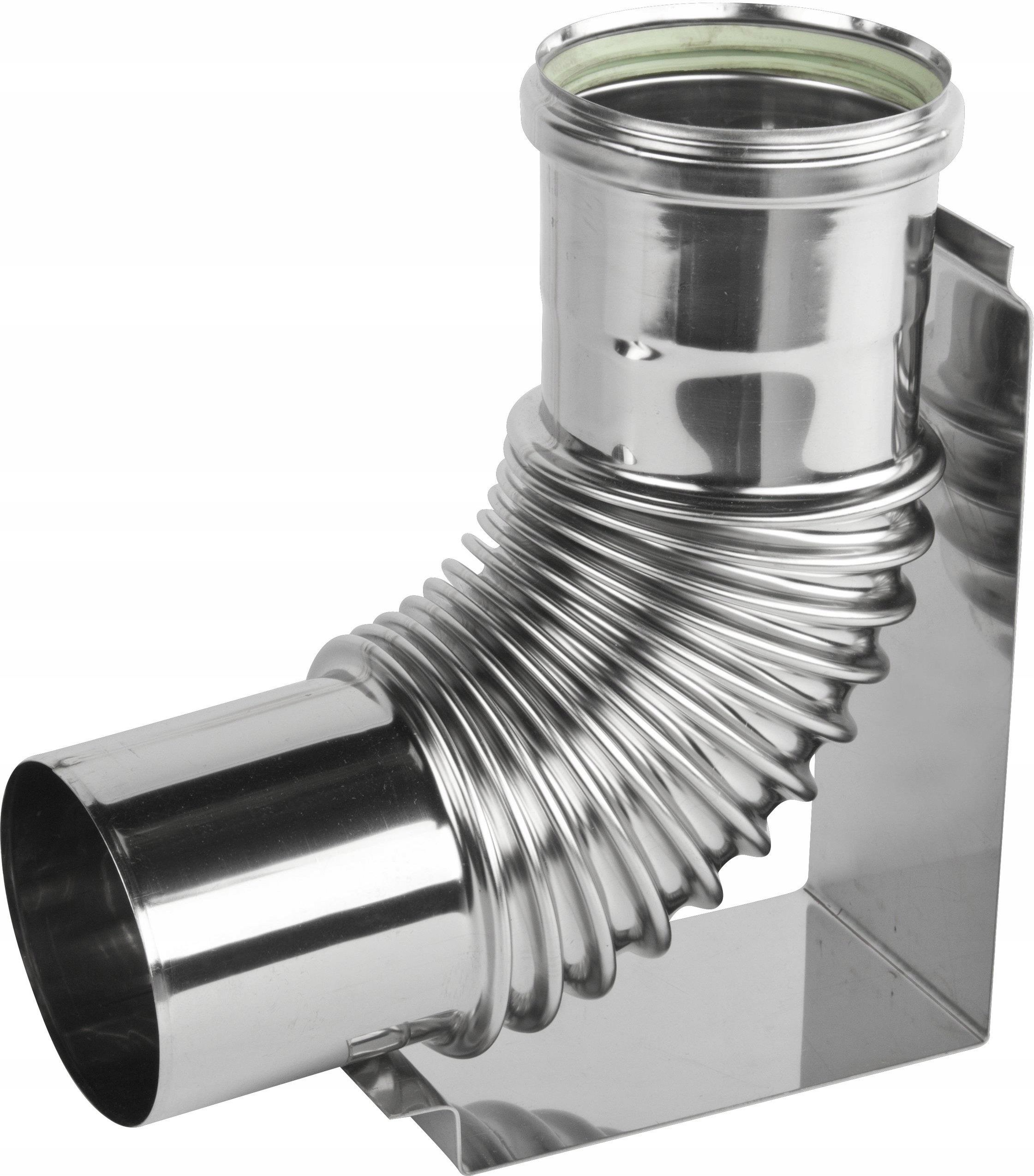 System kominkowy Bg-Invest Kolano 90St. Z Podstawą Turbo 1Ścienne Fi 80 Komin - Opinie i ceny na ...