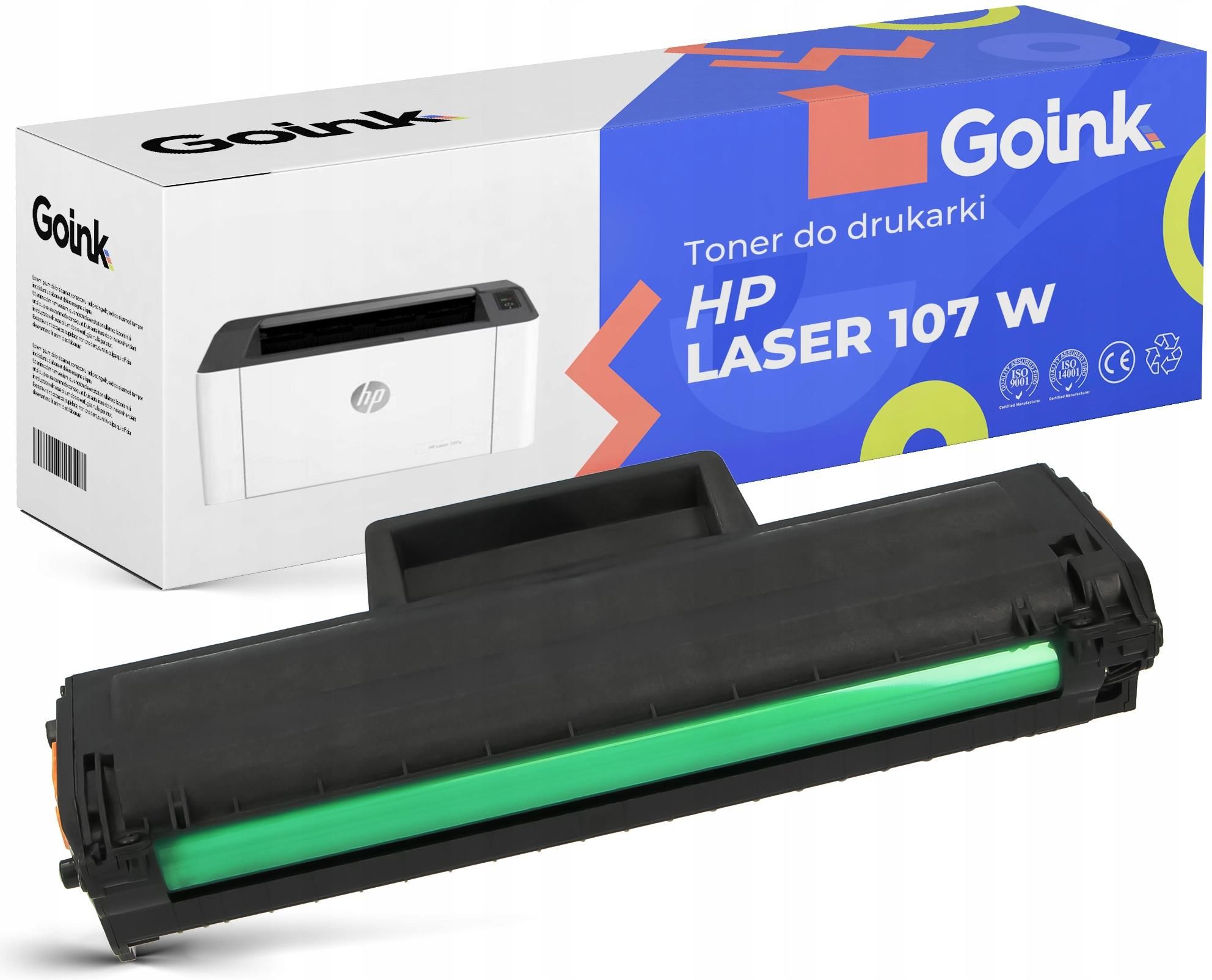 Toner do Hp Laser 107 W Czarny 106A W1106A Chip - Opinie i ceny na Ceneo.pl
