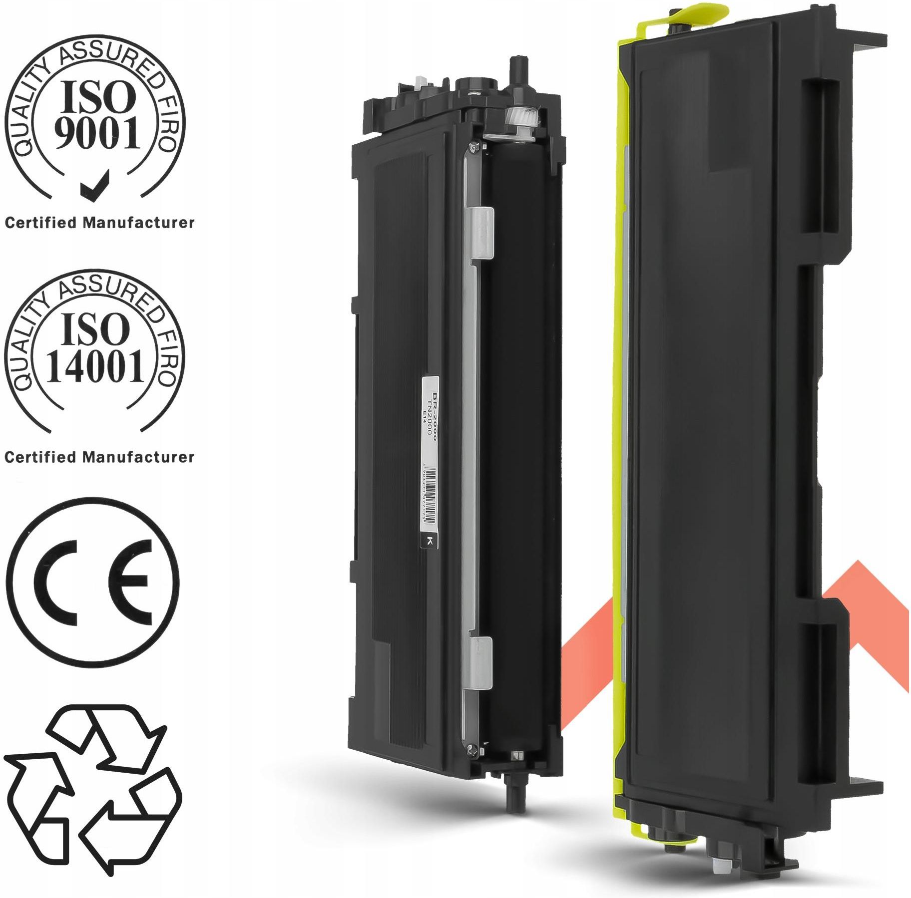 Toner do Brother DCP-7010 (Czarny, TN-2000) - Opinie i ceny na Ceneo.pl