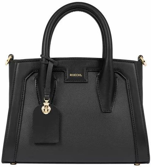 Roeckl Mathilde Handbag Leather 25,5 cm black - Ceny i opinie - Ceneo.pl