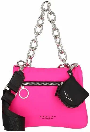 Replay Torba 23 cm shock pink - Ceny i opinie - Ceneo.pl