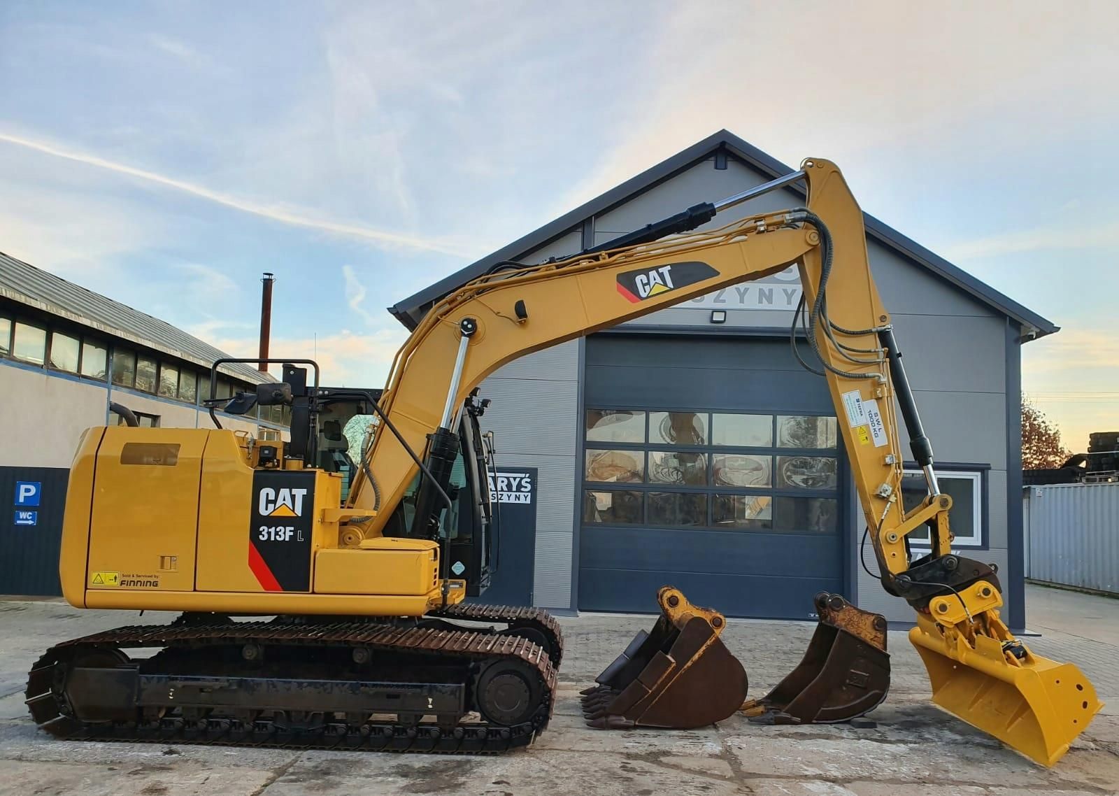 KOPARKA GĄSIENICOWA CAT CATERPILLAR 313 FL 312 314 - Opinie i ceny na ...