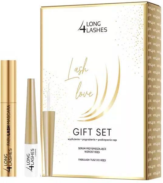 Long 4 Lashes Zestaw: Serum Przyspieszające Wzrost Rzęs 3ml + Tusz Do ...