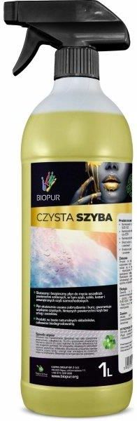 Biopur Płyn Do Mycia Szyb Samochodowych M1 Czysta Szyba 1L Bez Smug ...