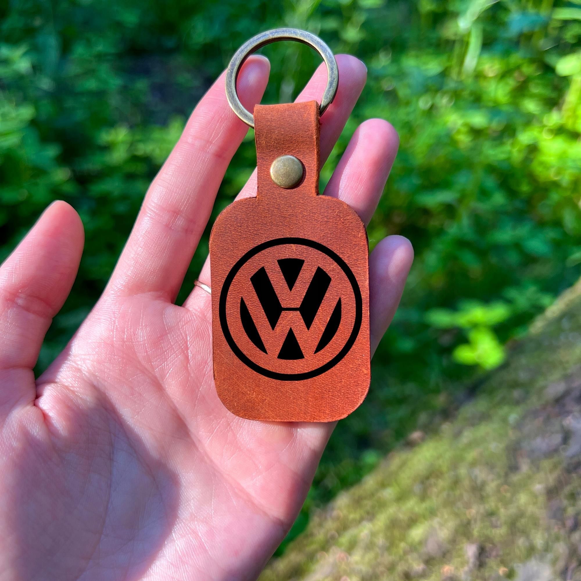 Luniko Brelok Do Vw Z Grawerem Skórzany Personalizowany 202162 ...