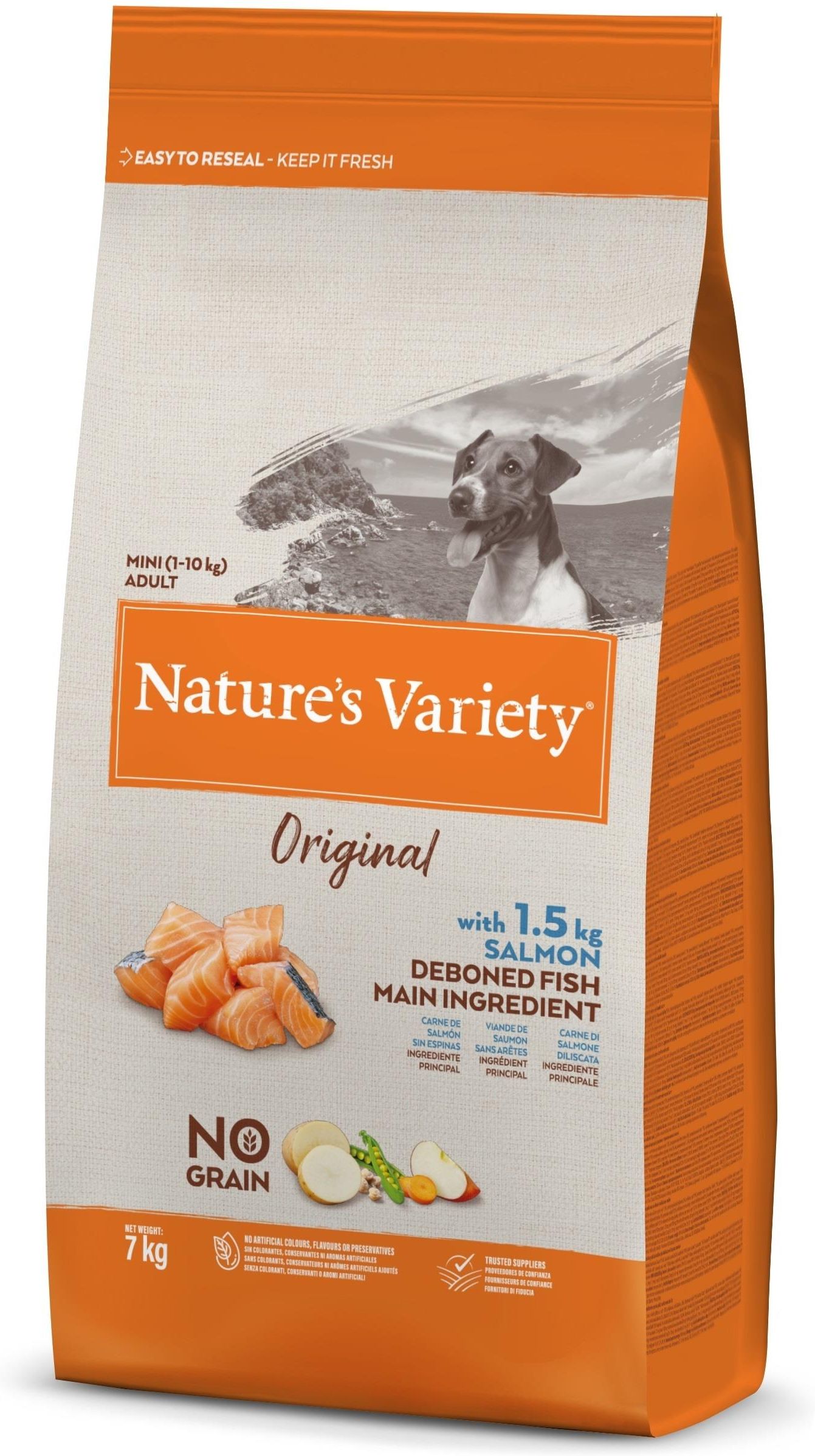 Karma Nature'S Variety Original Z Łososiem Bez Ości 7Kg - Ceny i opinie ...