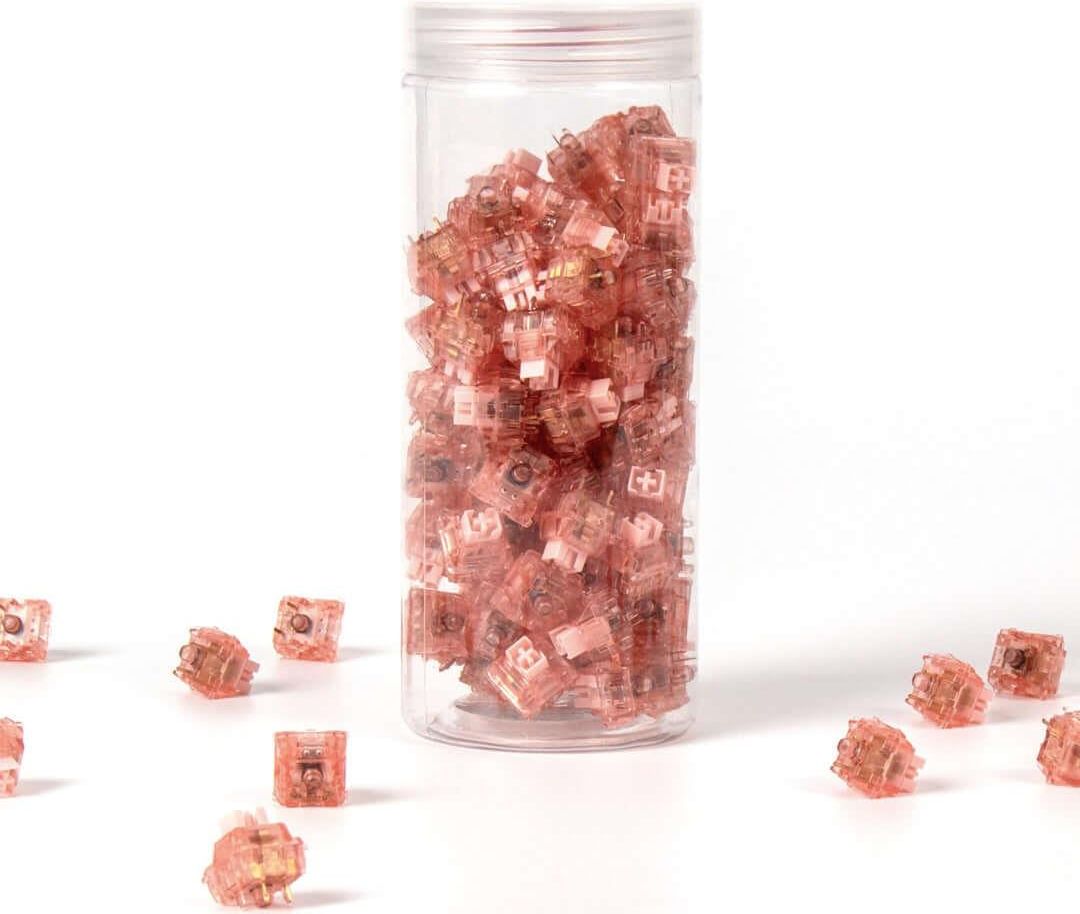 Gateron - Box Ink V2 Switch Pink, 110 Szt. G38 - Opinie i ceny na Ceneo.pl