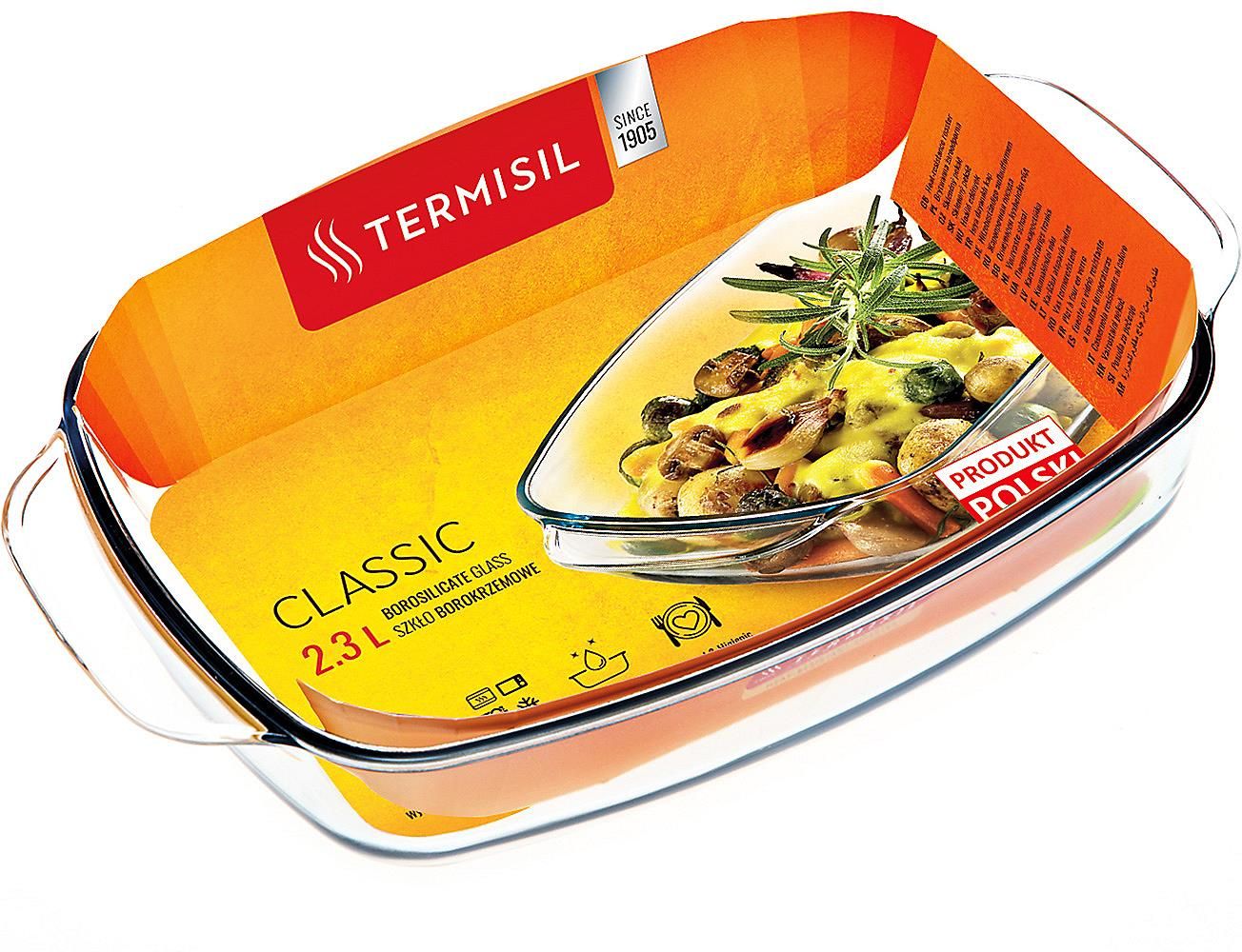 Termisil Naczynie Żaroodporne Classic Brytfanna 2,3L - Opinie i ...