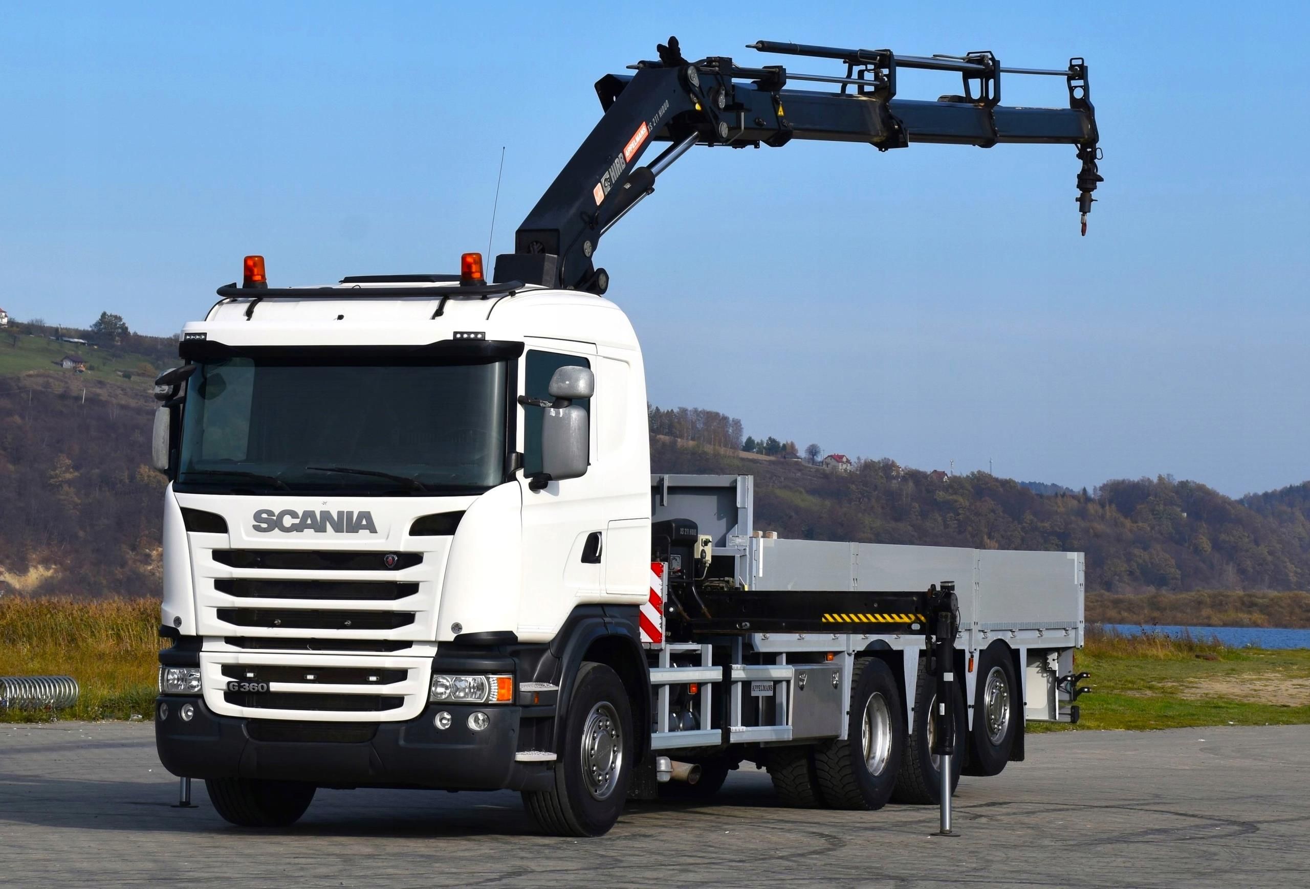 SCANIA G360 * HIAB 211 EP-3 HIDUO/PILOT * 8x4 - Opinie i ceny na Ceneo.pl