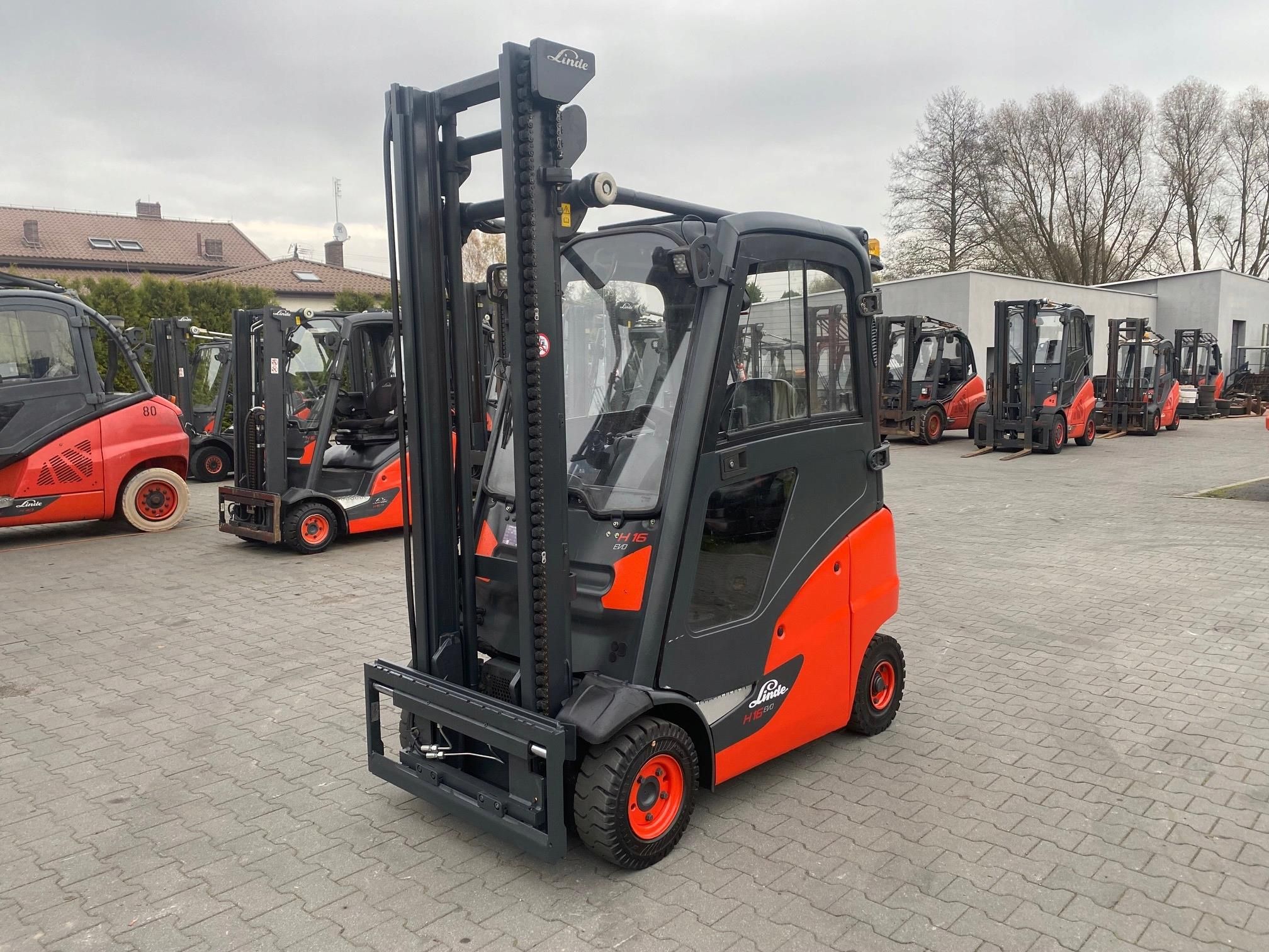 Linde H16D EVO 2016 8500mth kabina ogrzewanie h20 - Opinie i ceny na ...