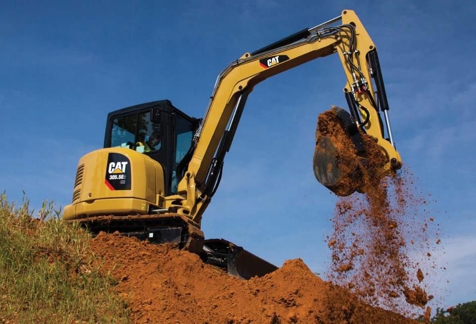 Caterpillar CAT 305E2 minikoparka gąsienicowa - Opinie i ceny na Ceneo.pl