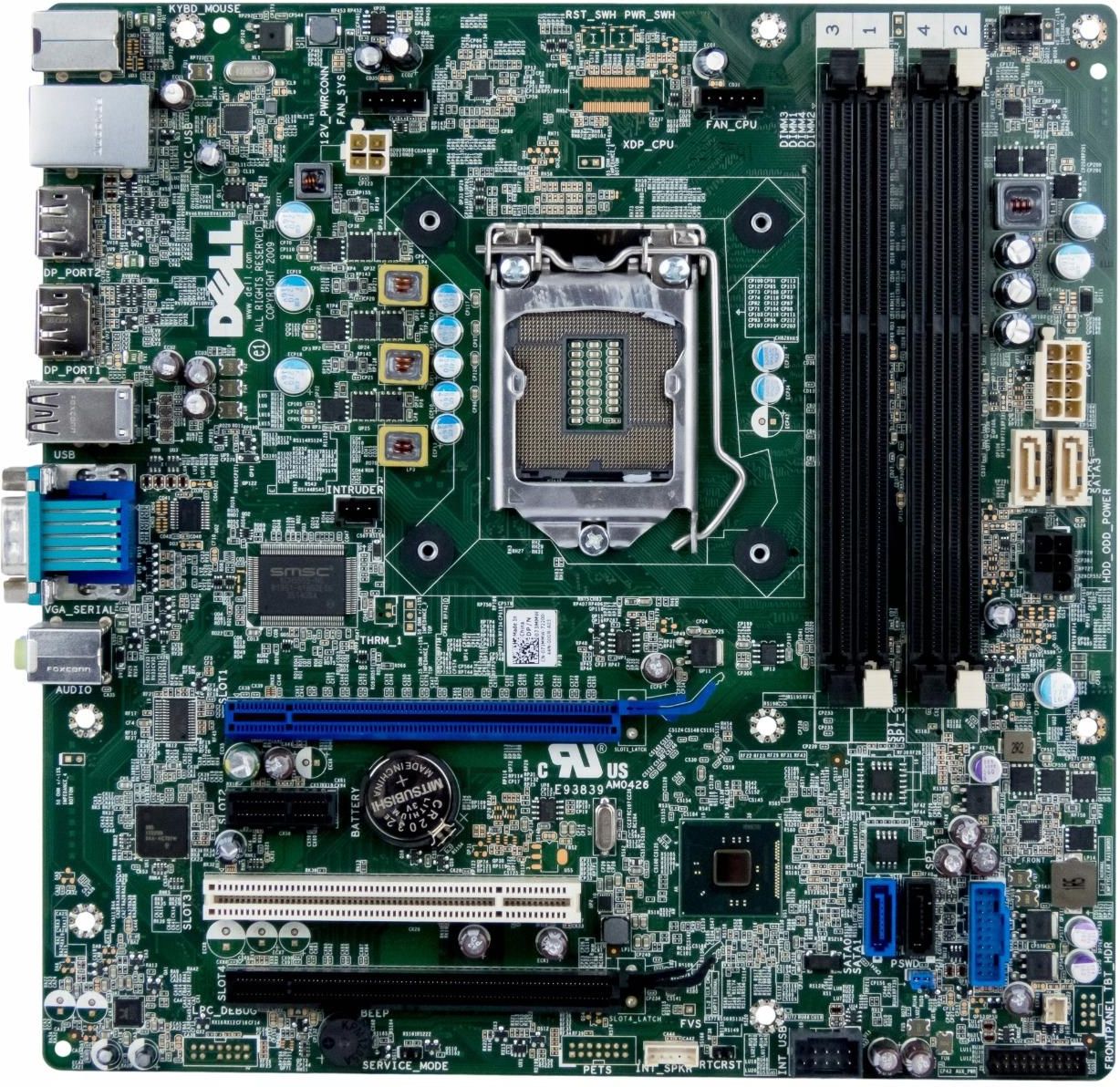 Podzespoły do laptopa DELL S.1150 DDR3 PCIE PCI MATX T1700 073MMW ...