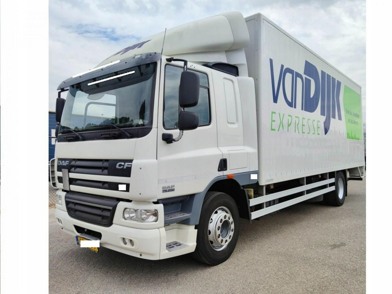 DAF CF 75.250 Sypiala Euro 5 kontener 18palet - Opinie i ceny na Ceneo.pl