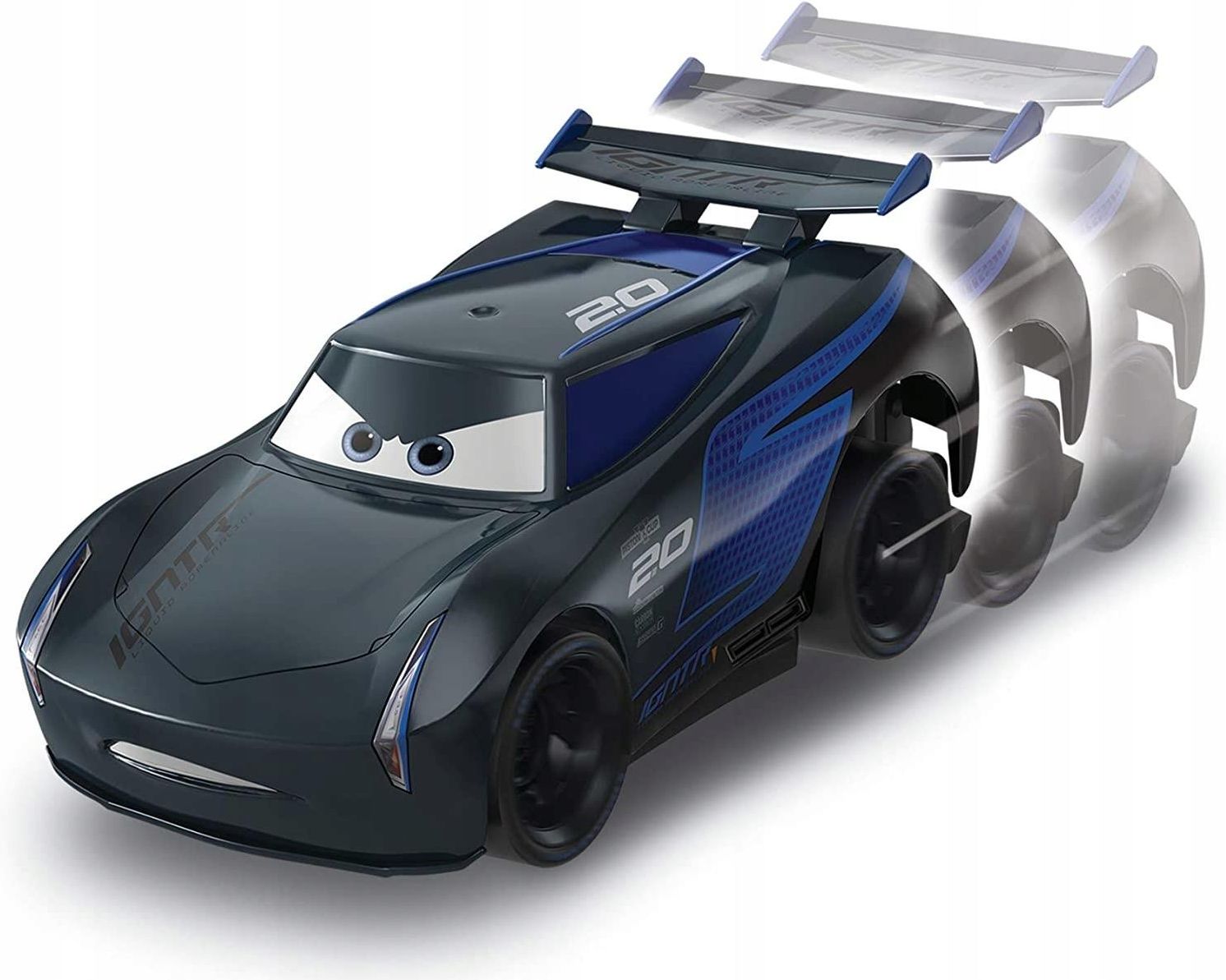 Mattel Disney Auta Turbo Racers - Autko z napędem - Jackson Storm FYX41 ...